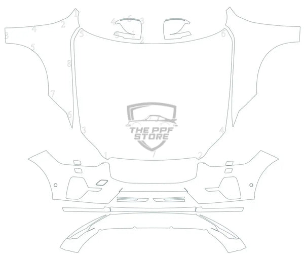 The PPF Store - 2023 Volvo XC60 Core PPF Kit
