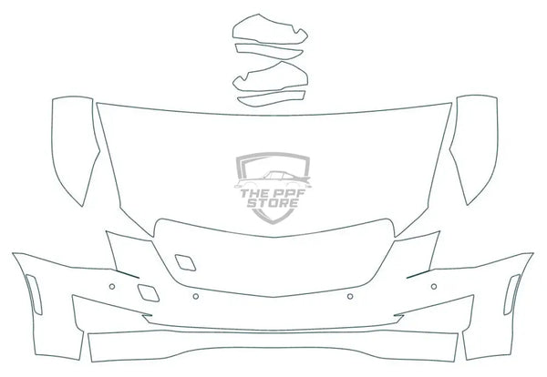 The PPF Store - 2018 Cadillac ATS Coupe Base PPF Kit