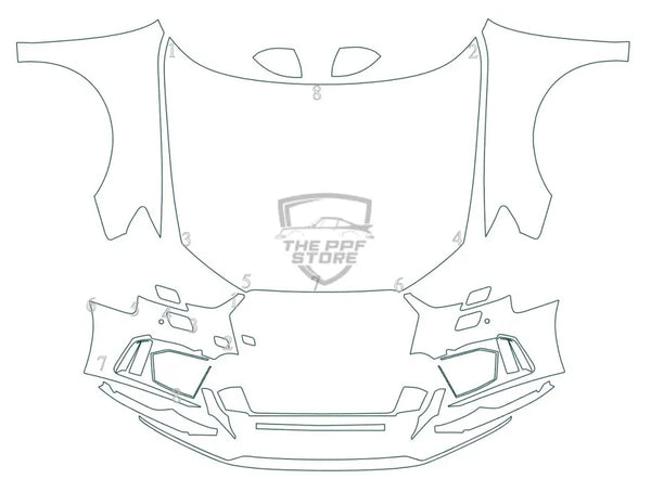 The PPF Store - 2019 Audi RS3 Base PPF Kit