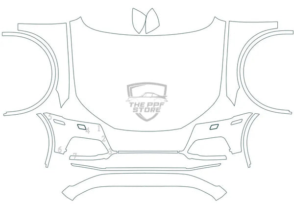 The PPF Store - 2020 Audi SQ5 Base PPF Kit