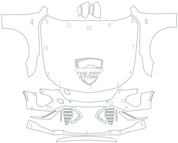 The PPF Store - 2020 Cadillac CT4 Sport PPF Kit