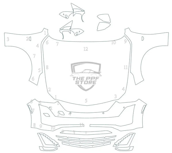 The PPF Store - 2020 Cadillac CT5 Luxury PPF Kit