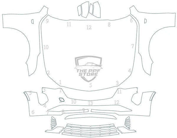 The PPF Store - 2021 Cadillac CT4 Premium Luxury PPF Kit