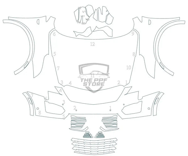 The PPF Store - 2021 Cadillac XT5 Sport PPF Kit