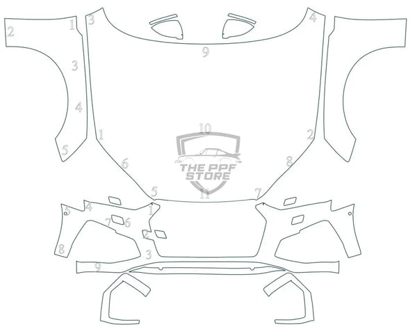 The PPF Store - 2022 Audi S5 Coupe PPF Kit