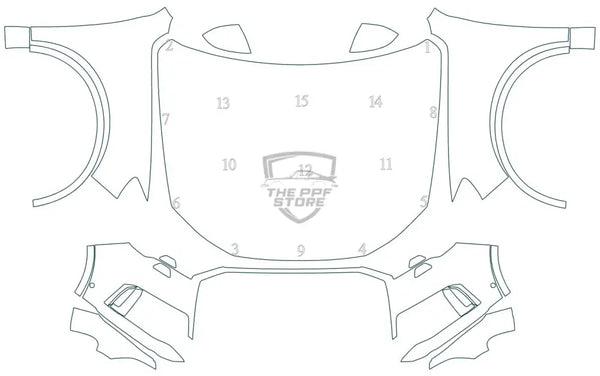 The PPF Store - 2023 Audi Q7 Base PPF Kit