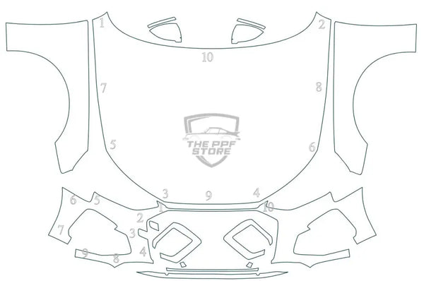 The PPF Store - 2023 Audi S4 Base PPF Kit